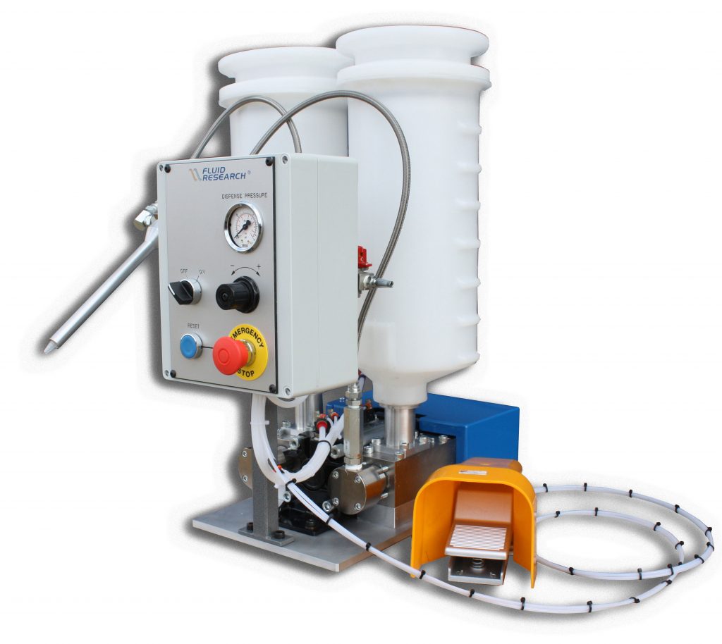 New Product: Fluid Research LC50 BP Pneumatic Mix & Dispense Machine ...