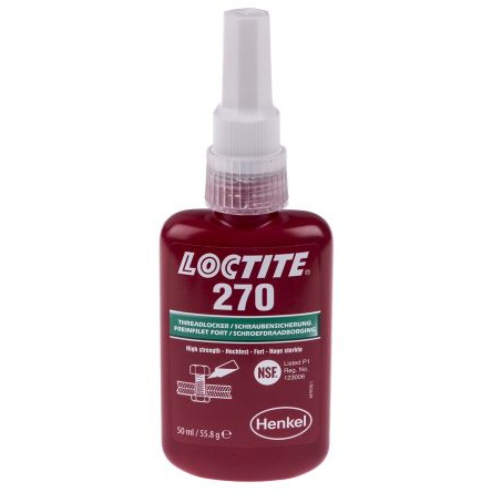 Henkel Loctite 245 Threadlocker - 50ml - Ellsworth Adhesives Europe