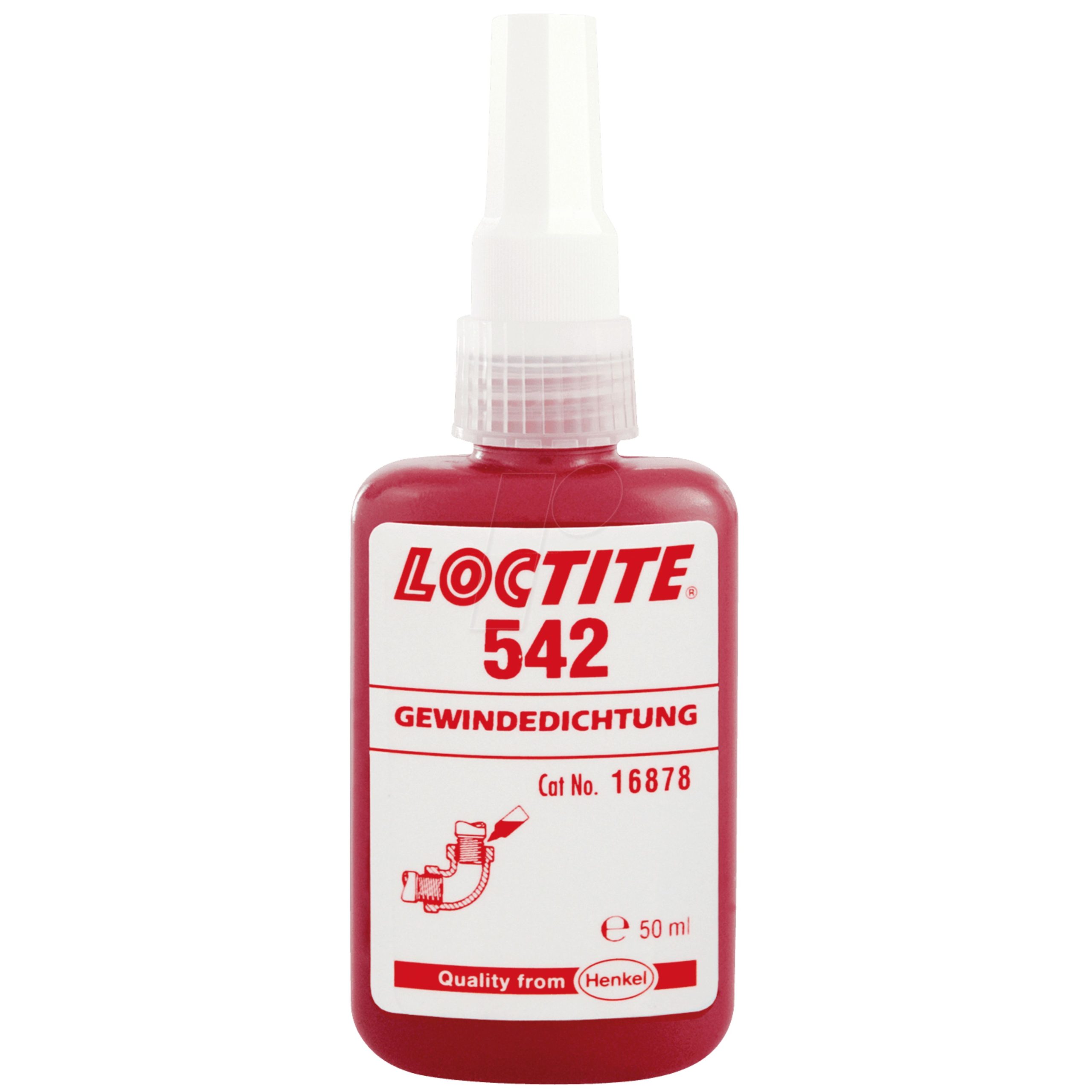 Loctite 542 Thread Sealant - 50ml - Ellsworth Adhesives Europe