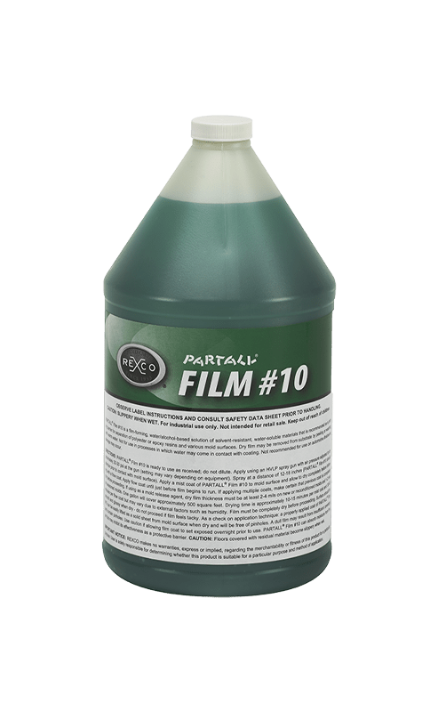 REXCO Partall Film #10 Clear – 1 Gallon - Ellsworth Adhesives Europe